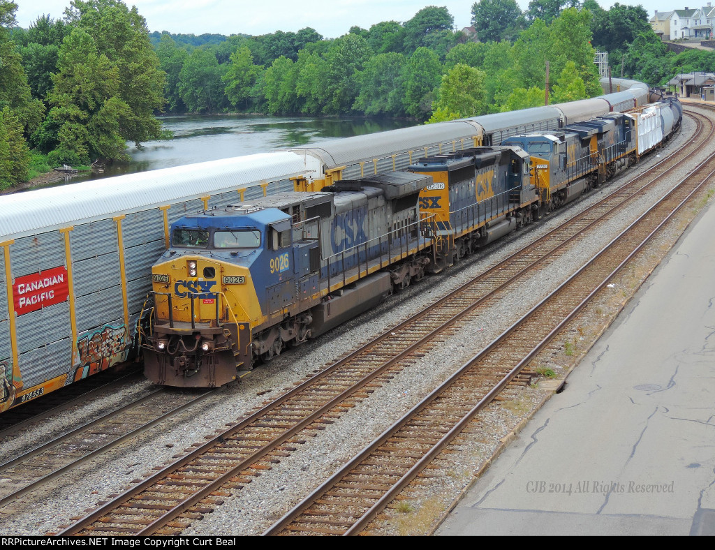 CSX 9026, 8236, 7724, 3101